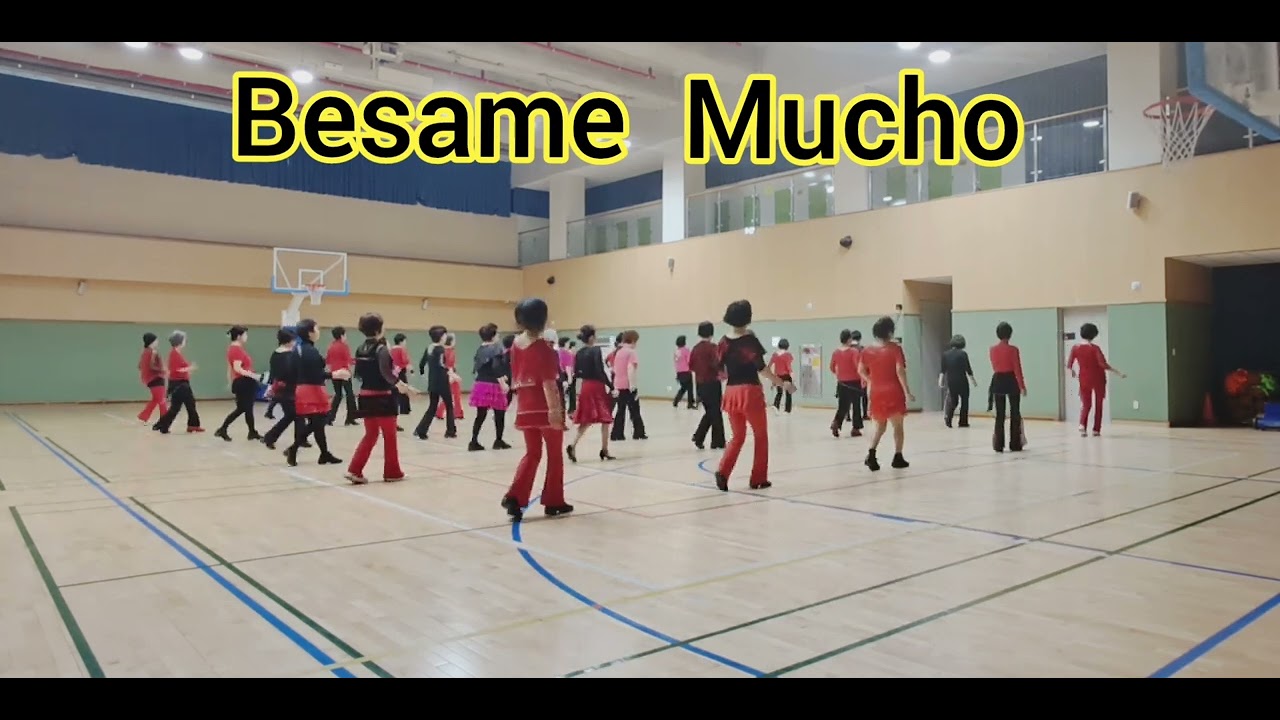 Besame Mucho- Line Dance - YouTube