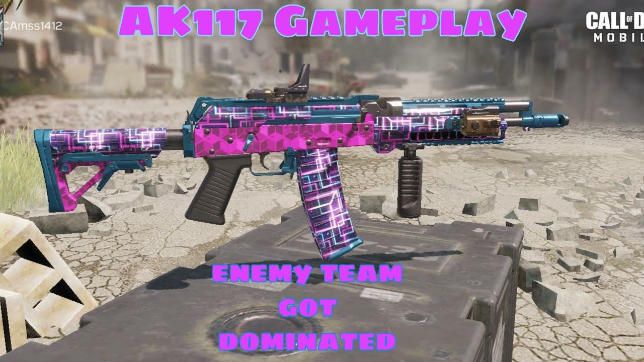 AK117 Gameplay! (Call of duty mobile) - YouTube