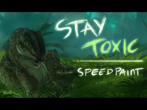 Stay Toxic | SPEEDPAINT - YouTube