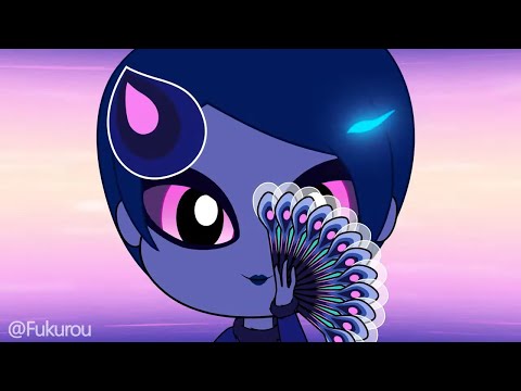 Nathalie - Mayura Miraculous Chibi Transformation🦚