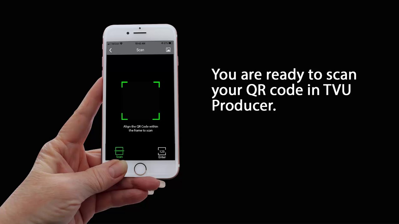 How To Use TVU Anywhere To Scan A QR Code Within TVU Producer - YouTube