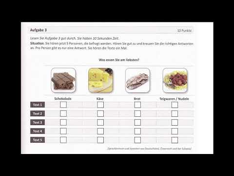 Hörverstehen A1 / ÖSD A1 Modellsatz Nr.5 - YouTube