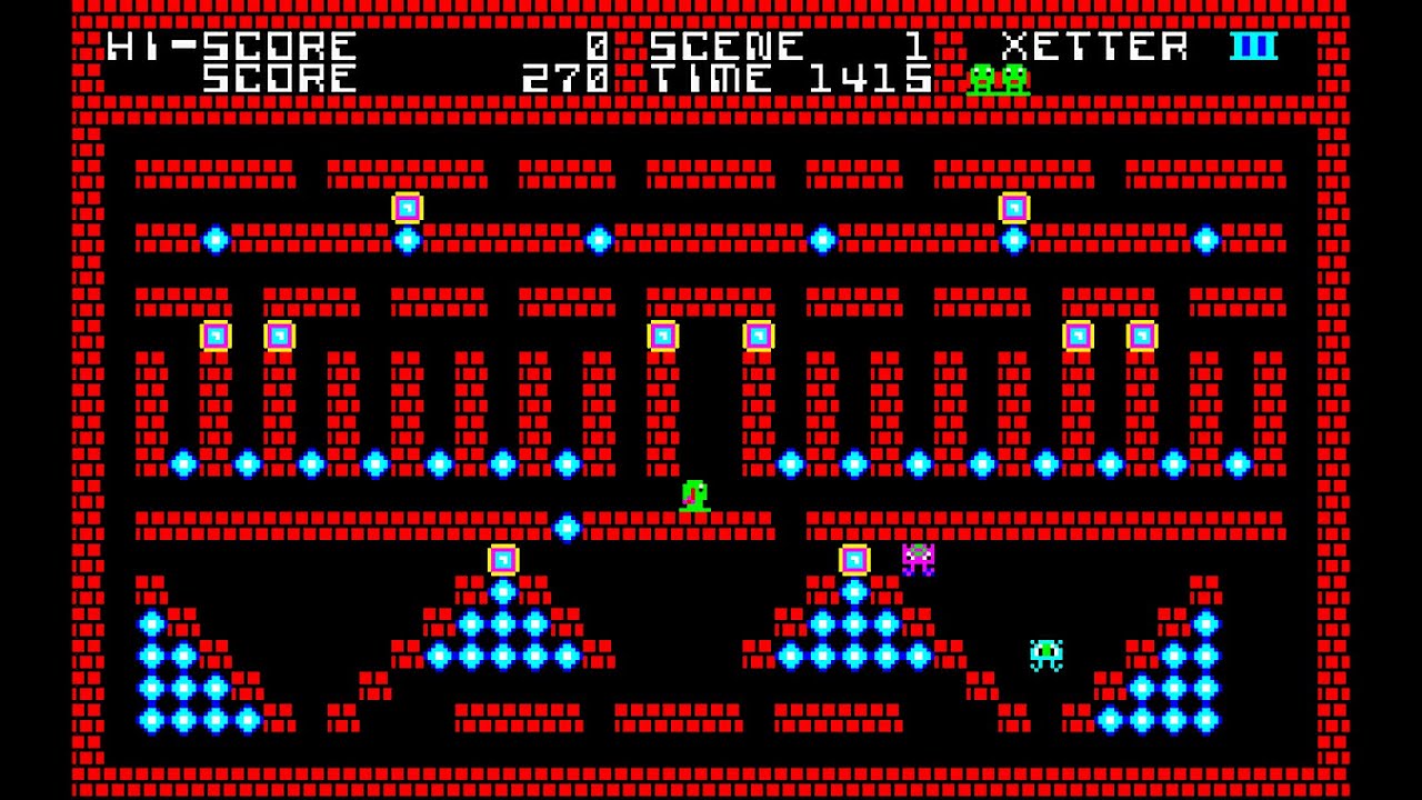 Sharp X1 Game: Xetter 3 (2001) - YouTube