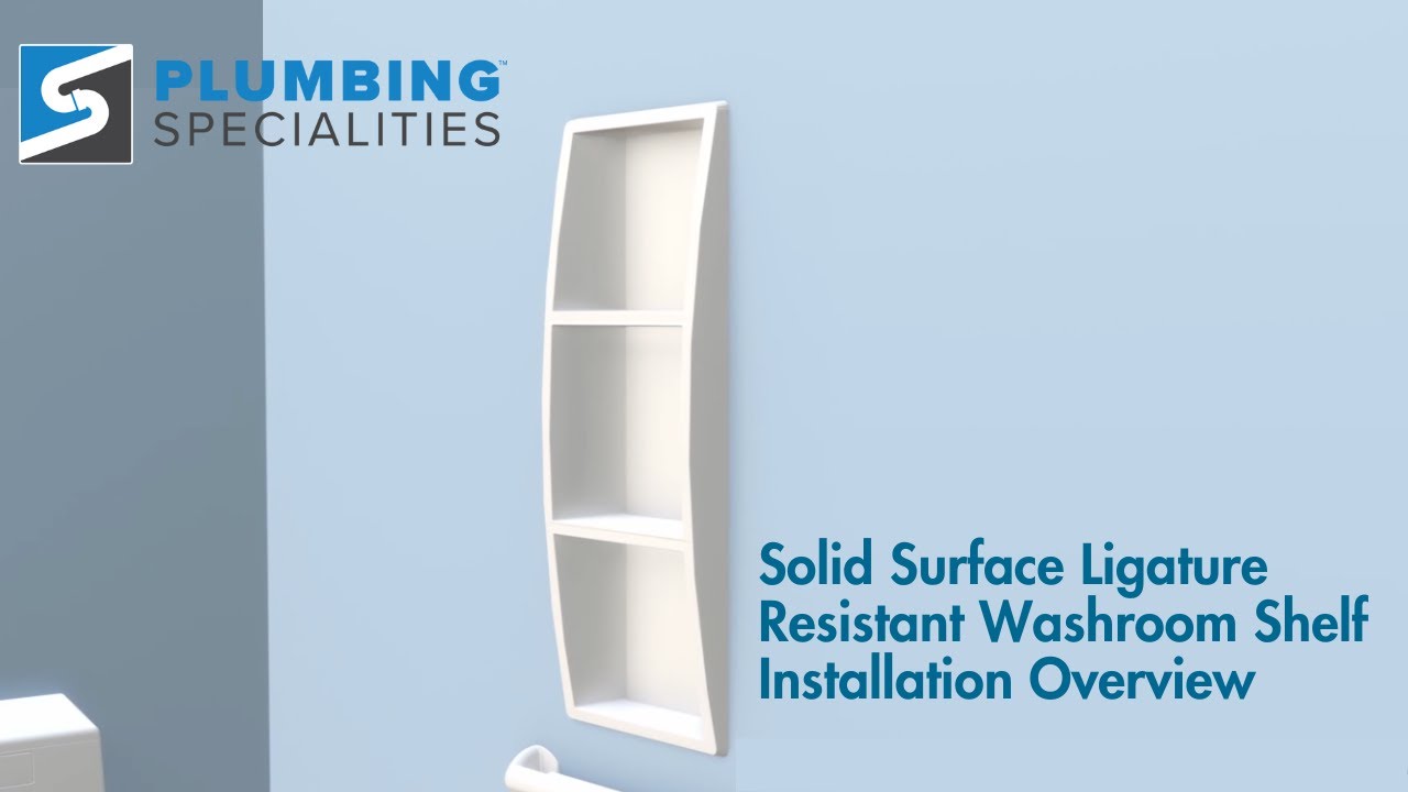 How to Install the Plumbing Specialities Solid Surface Ligature ...