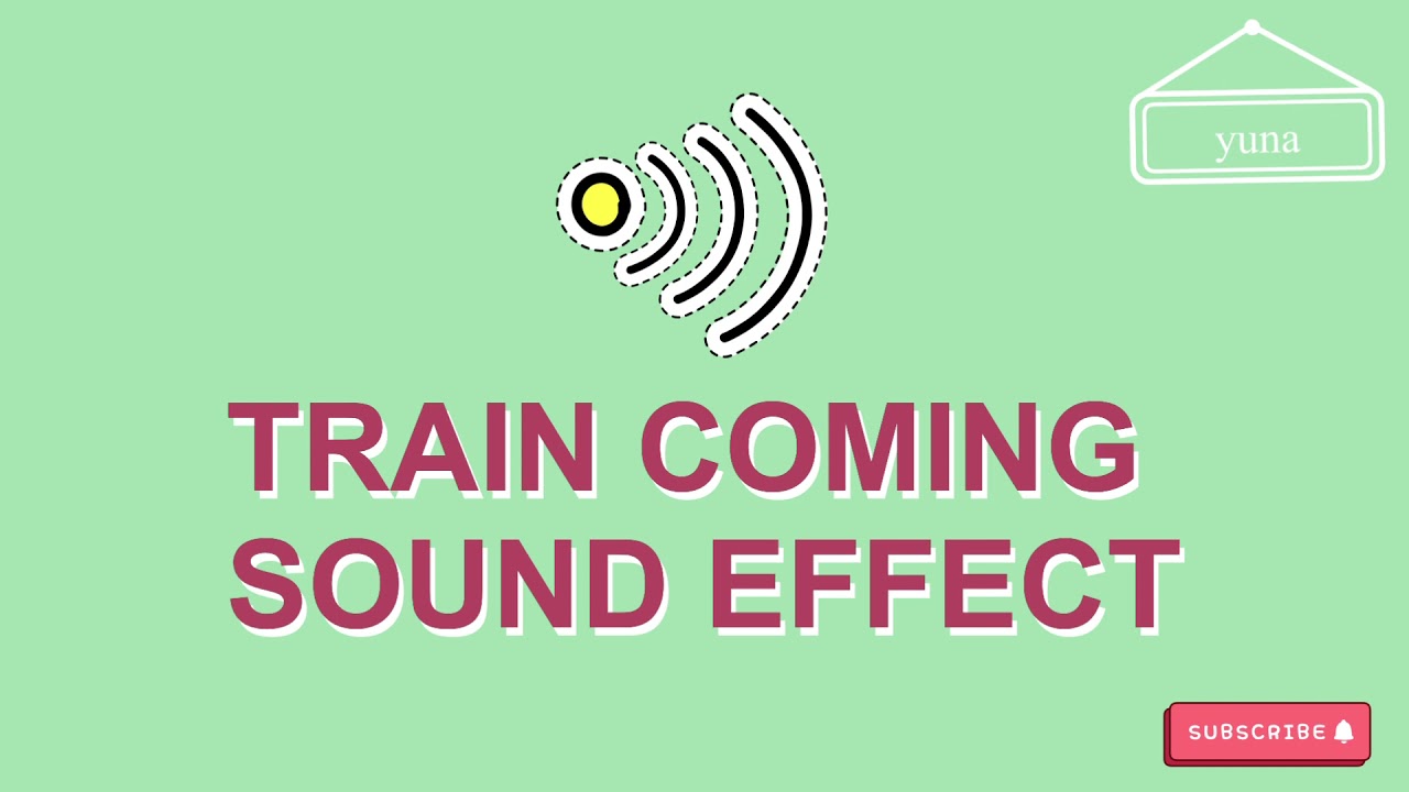 Train coming sound effect - YouTube