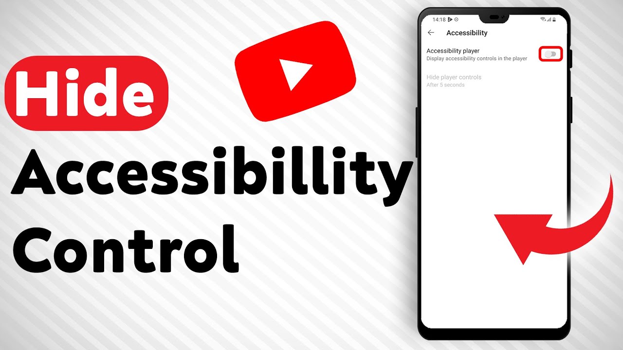 How To Hide Accessibility Controls In YouTube Player ( 2023 ) : Full ...