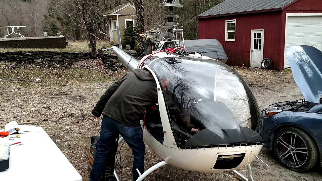 Rotorway JetExec Turbine Engine Testing - YouTube