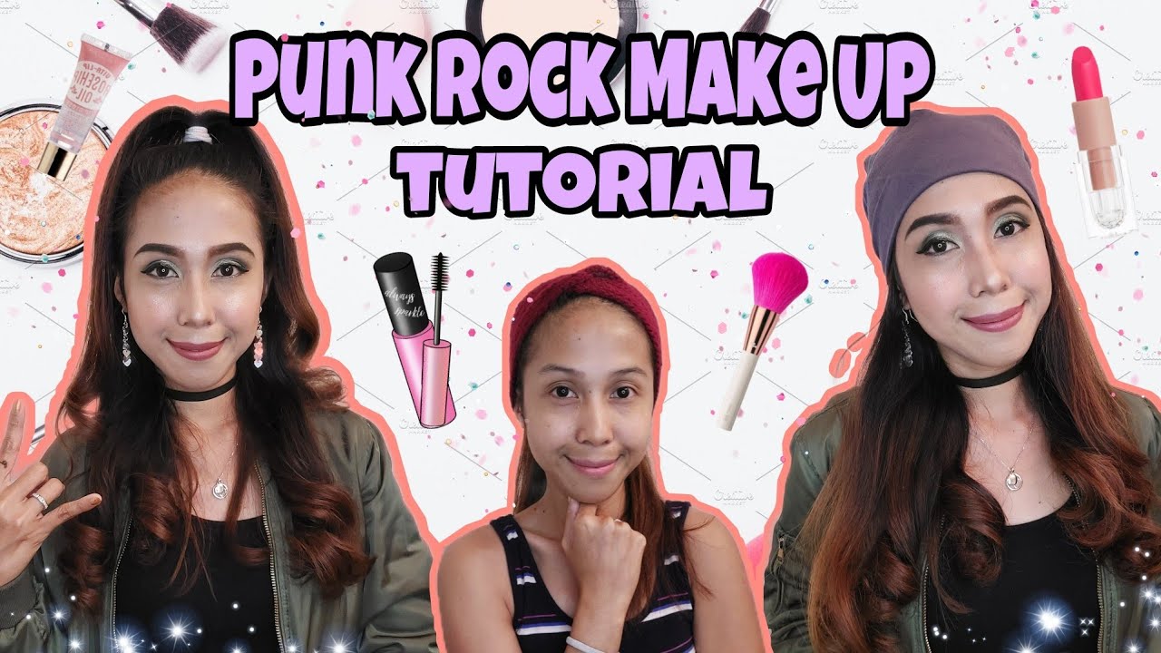 Make-up Tutorial: Punk Rock Theme #PunkRockMakeUp #Easytutorial # ...