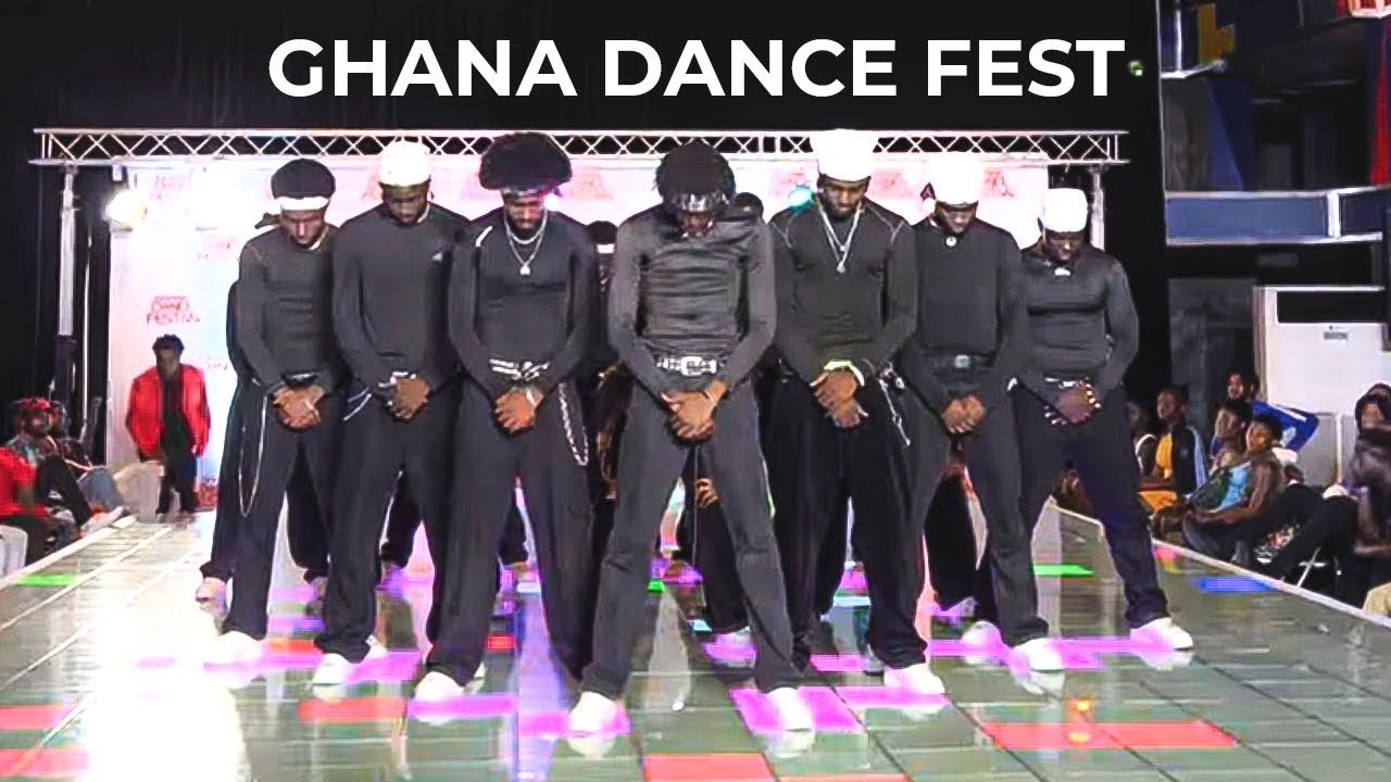 DWP ACADEMY PERFORMS AT GHANA DANCE FESTIVAL !!🇬🇭 - YouTube