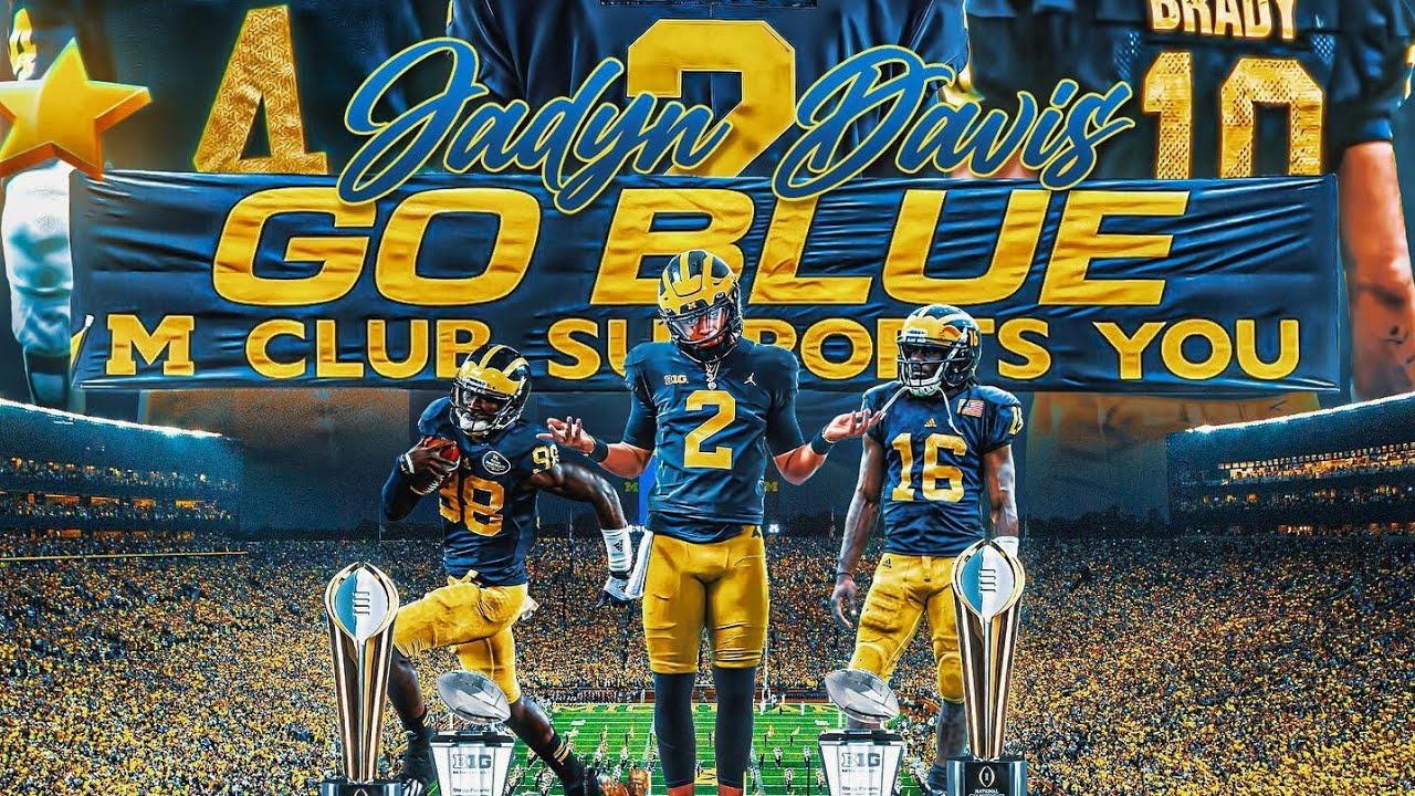 UM Commit & 5 Star QB Jadyn Davis Ultimate Jr SZN Highlights! - YouTube