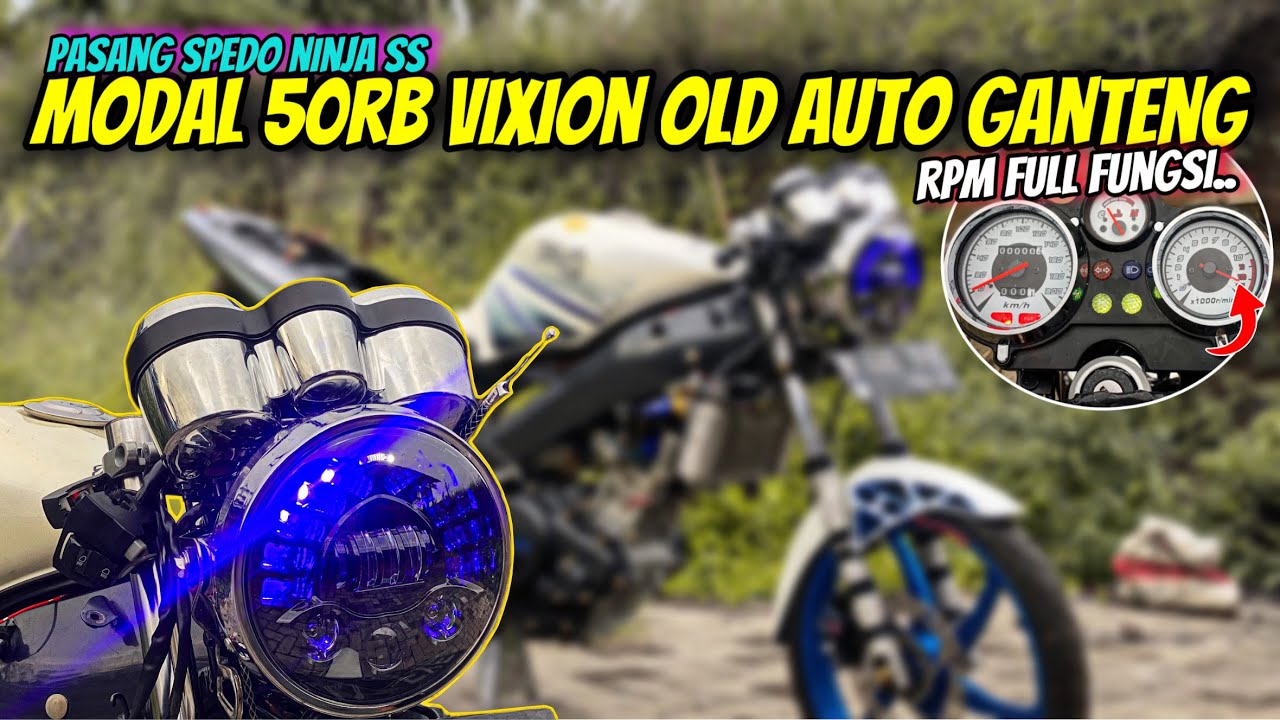 CARA MUDAH SETTING SPEDO NINJA SS KE VIXION OLD‼️FULL FUNGSI SEMUA‼️ ...