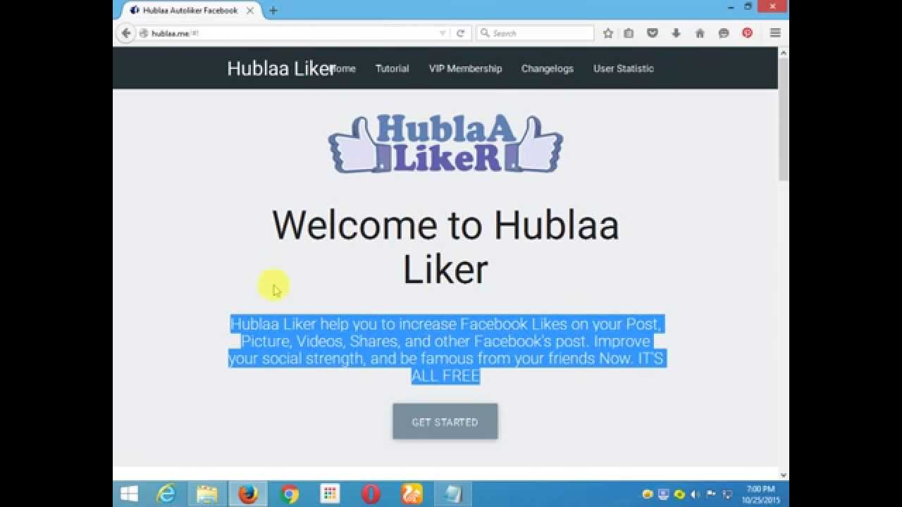 How To Open a Hublaa Liker - YouTube