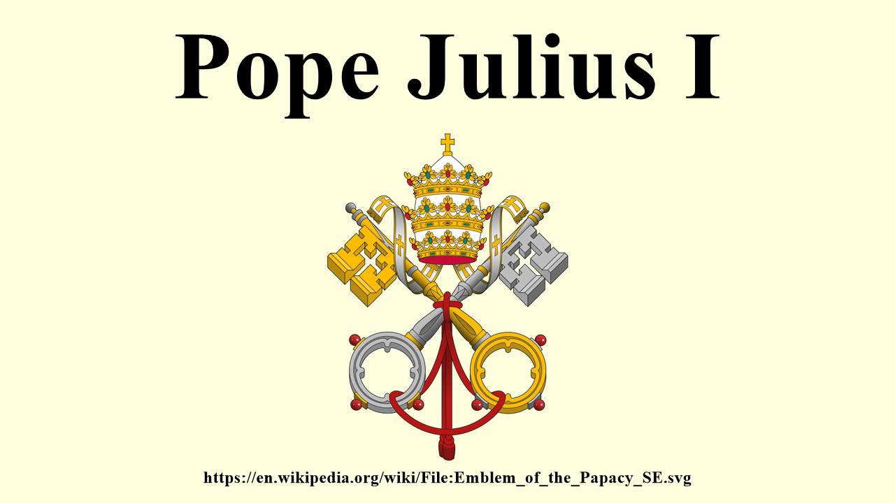 Pope Julius I - YouTube