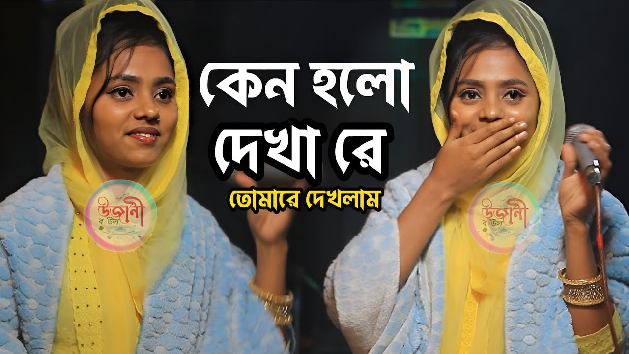 কেন হলো দেখা রে তোমারে দেখলাম | হিরা মনি সরকার | keno holo dekha re ...