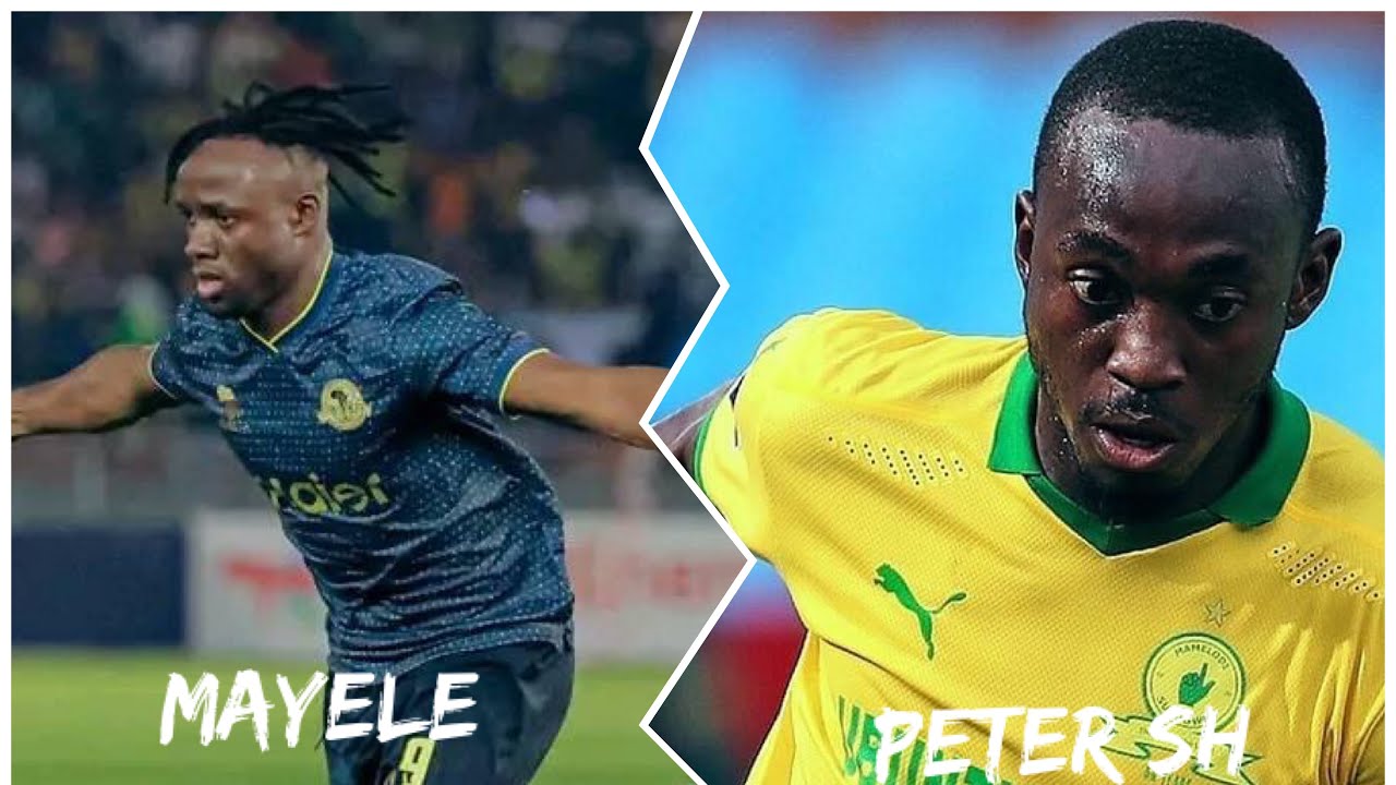 Peter shalulile vs fiston mayele goals - YouTube