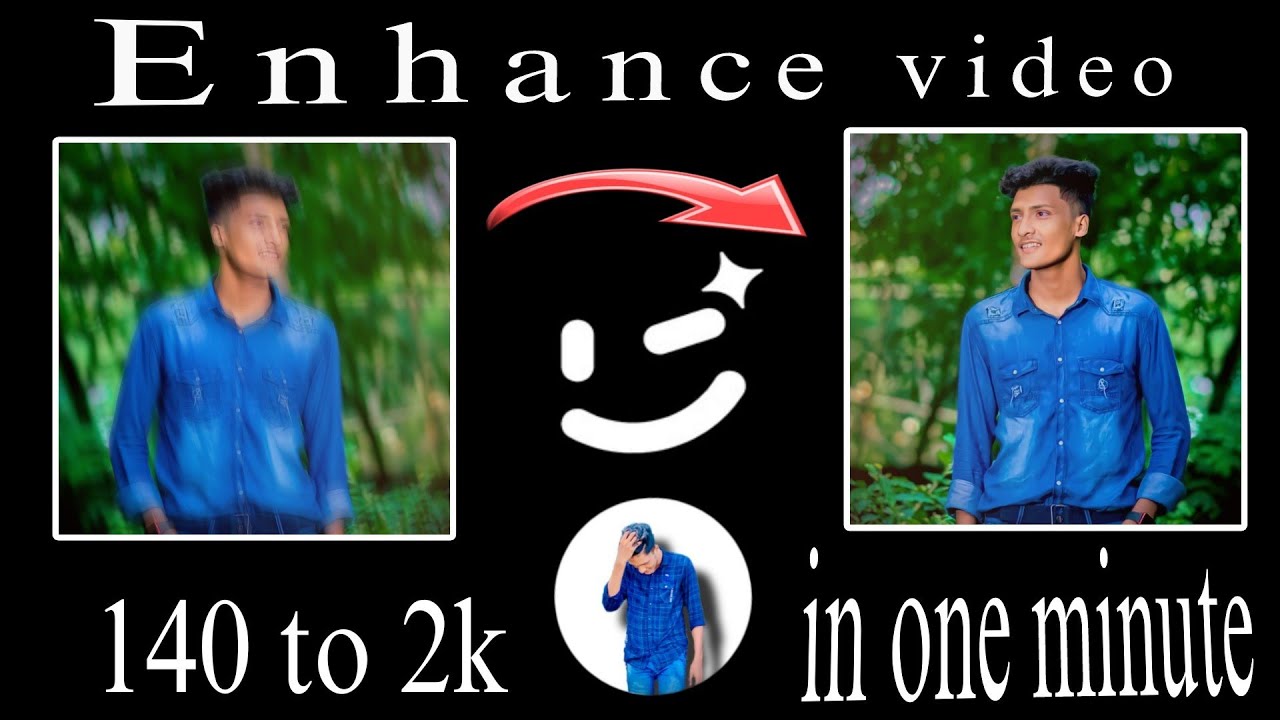 How to enhance video quality | 140p to 2k | convert video to 2k - YouTube
