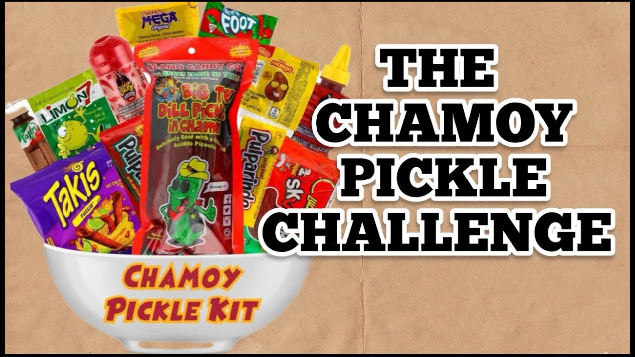Chamoy Pickle Challenge: Sweet, Spicy, and Messy! (4K) - YouTube