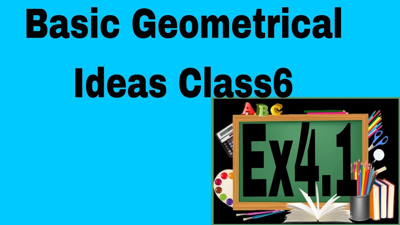 Basic Geometrical Ideas Class6 Ex4.1,Q-6|NCERT Solutions Class6|CBSE ...