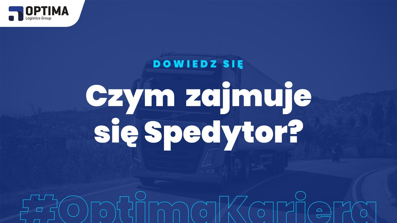 Czym zajmuje się Spedytor? - YouTube