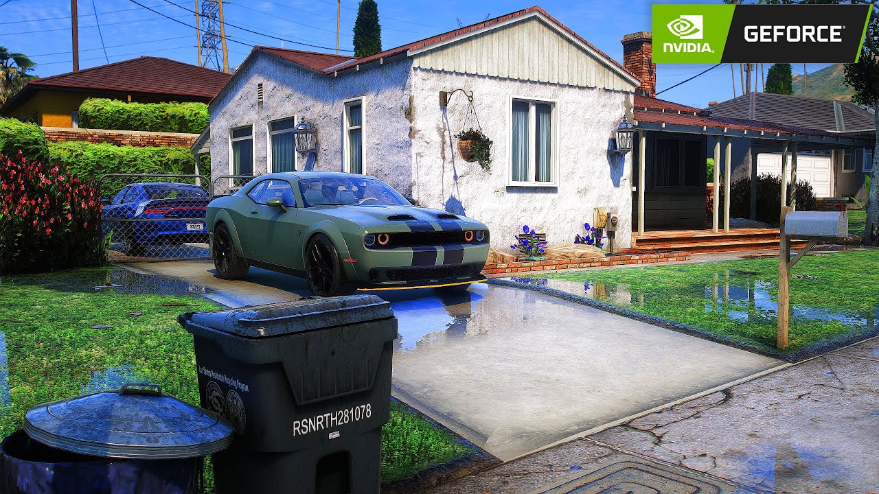 My RTX 3090 is BROKEN because of this GTA 5 Ultra Realistic Graphics ...