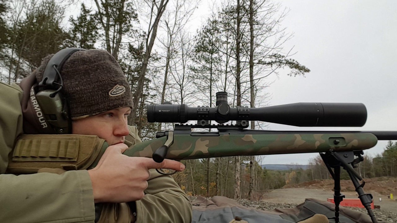 Remington 700 .308 at 950 yards - YouTube