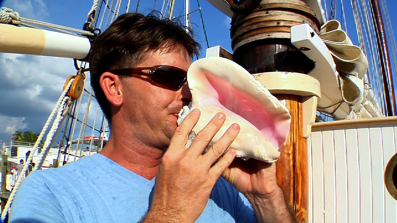 Learn How To Blow a Conch Shell - YouTube