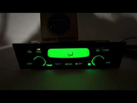 99-02 4Runner limited auto digital climate control demonstration - YouTube