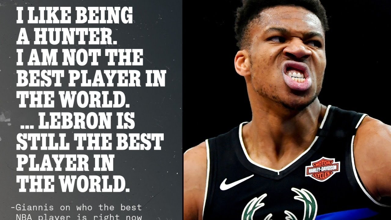 Giannis The Greek Freak says Lebron not KD is still the best player in ...