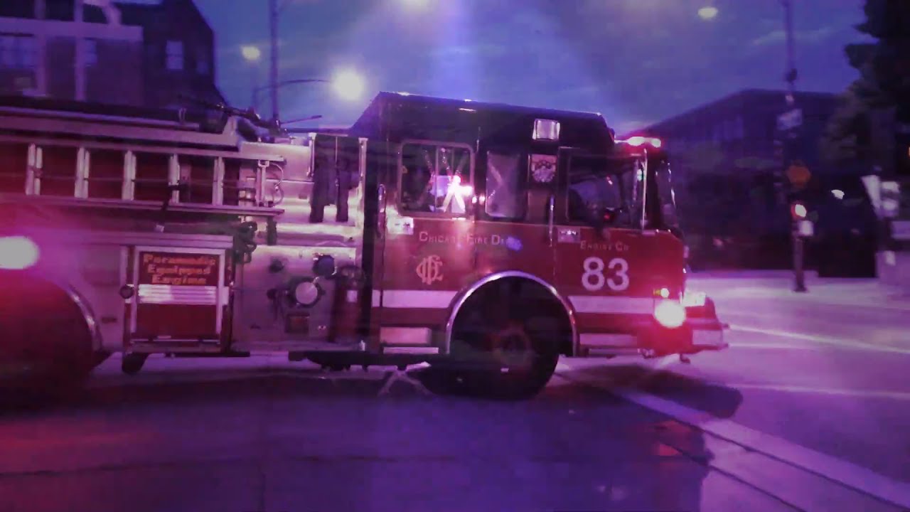 Chicago fire department engine 83 - YouTube