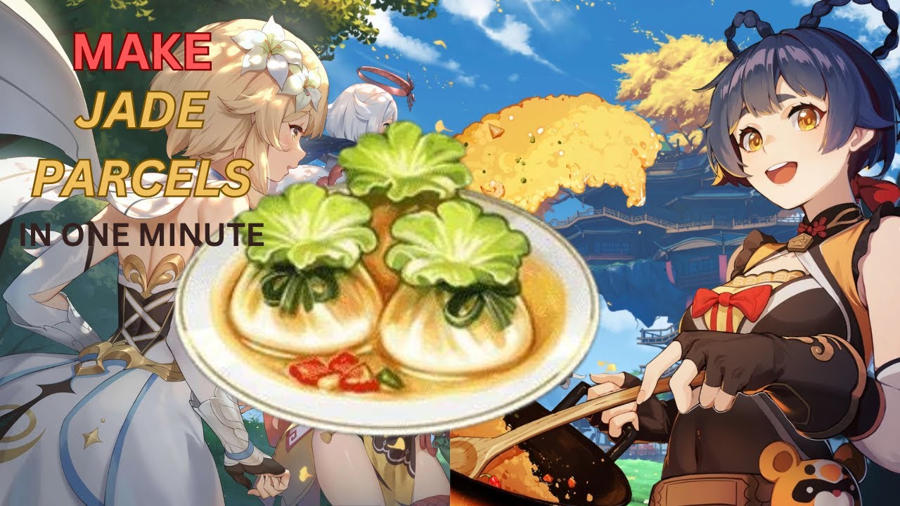 Make Jade parcels in 1 minute😋 - YouTube