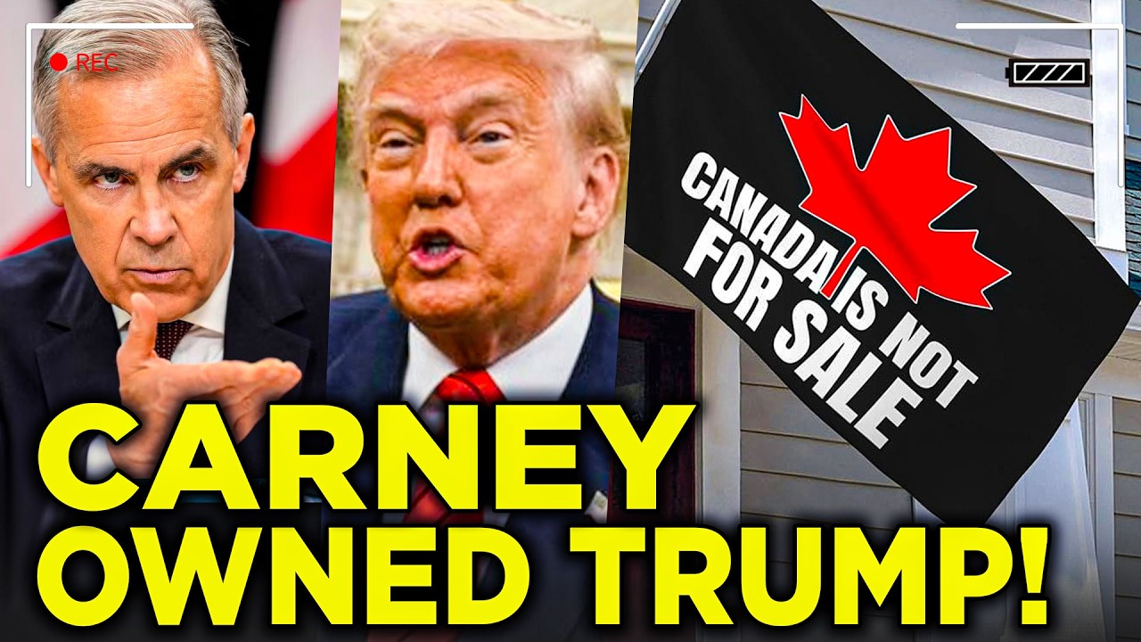 Mark Carney EMBARRASSED Trump Live - YouTube