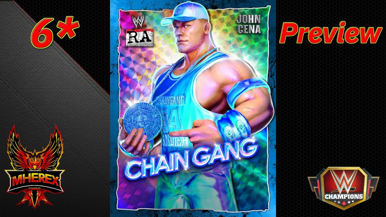 John Cena "Chain Gang S.E." 6*g Showcase - YouTube