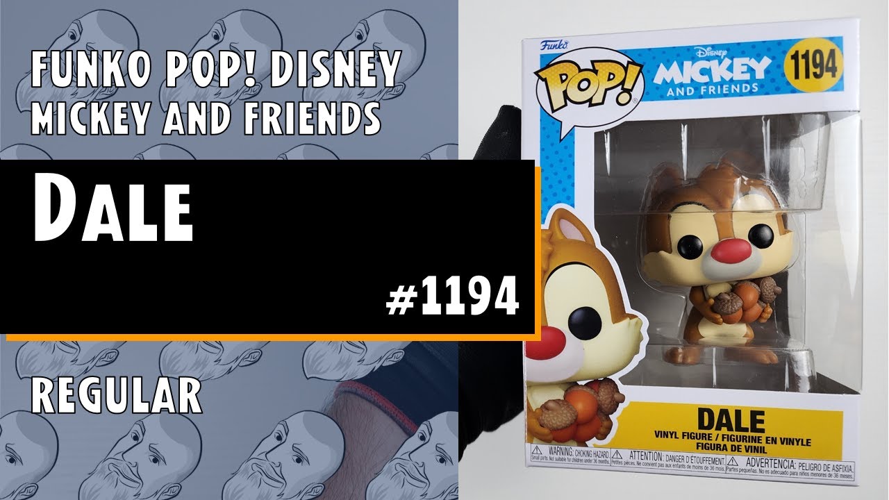 Funko Pop Dale - Mickey and Friends - 1194 // Just One Pop Showcase ...
