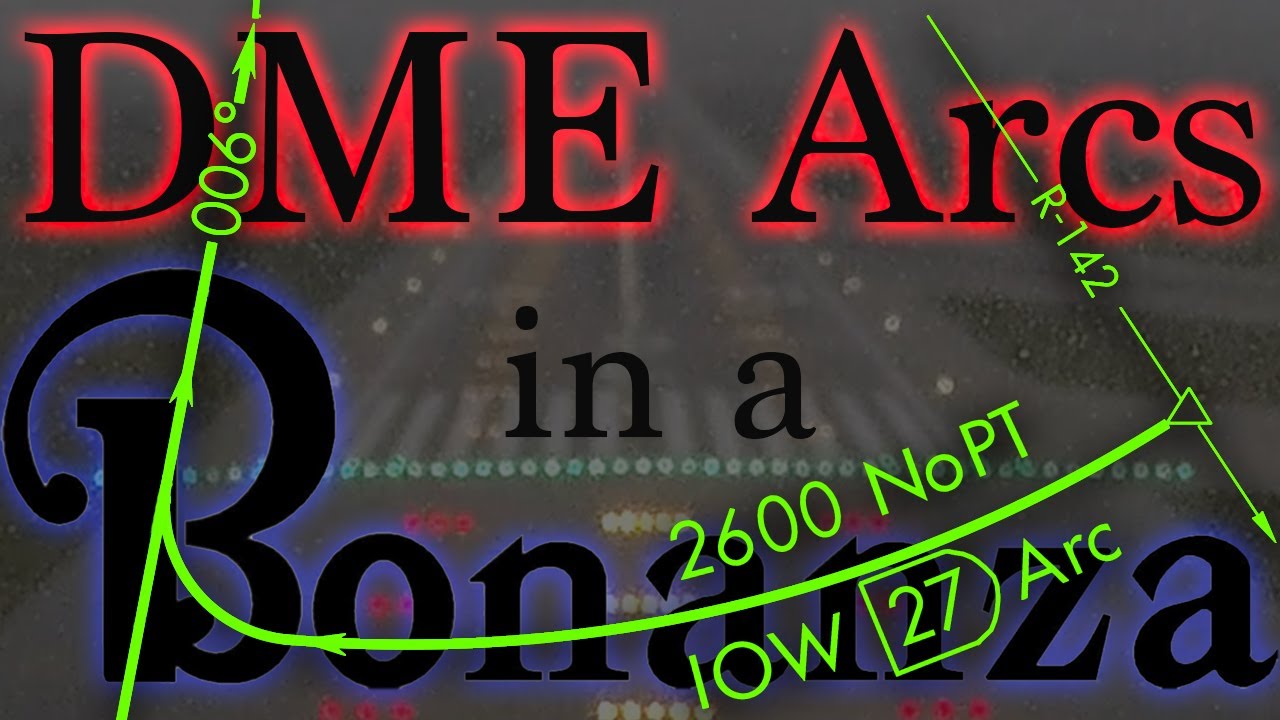 DME Arcs - Instrument Flying - YouTube