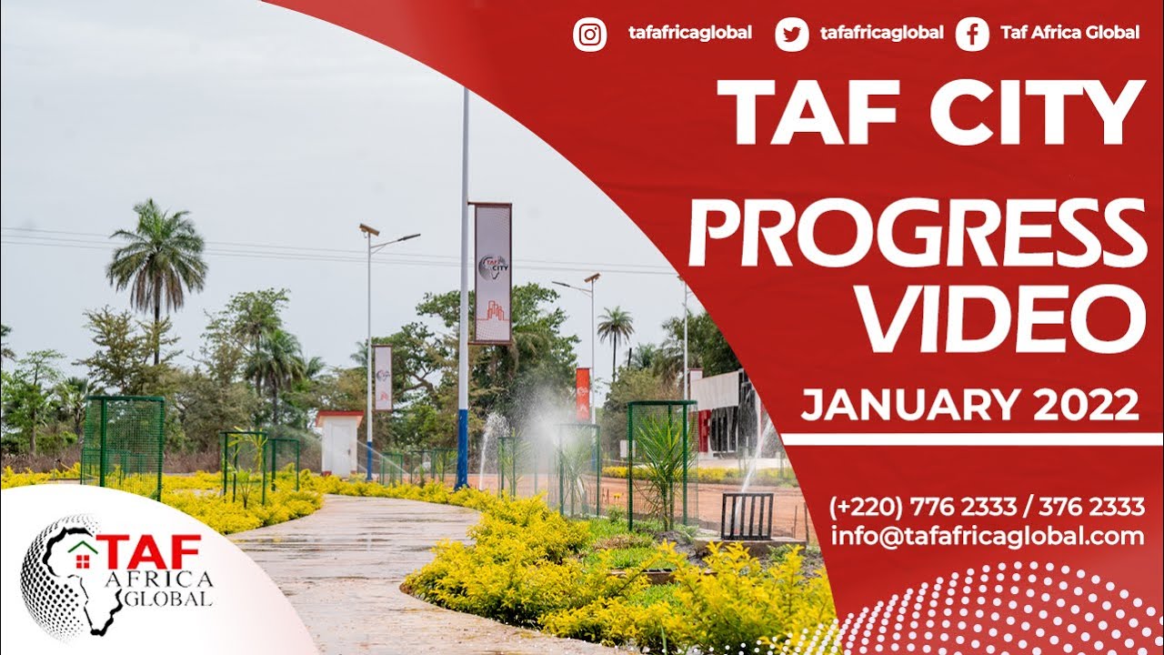 PROGRESS WORK AT TAF CITY (@ January 2022) - YouTube