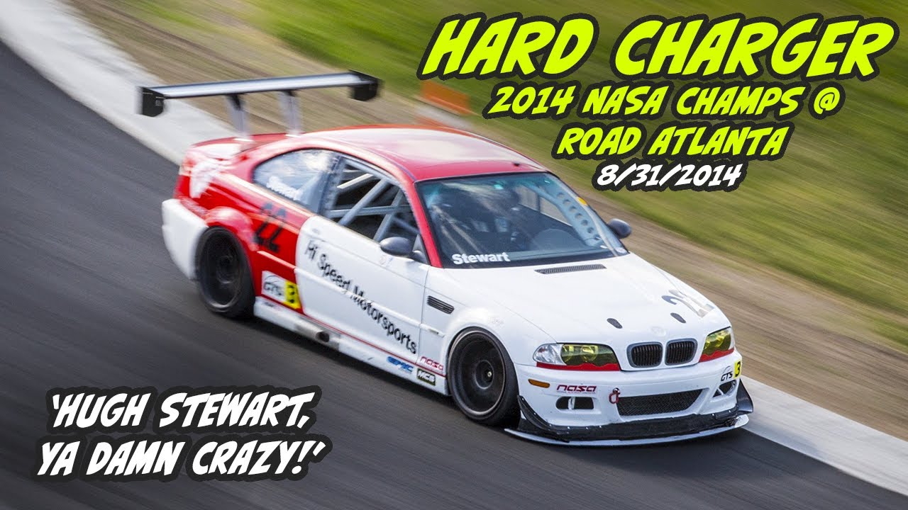 2014 NASA GTS Championship Race - Road Atlanta #22 BMW E46 M3 - YouTube