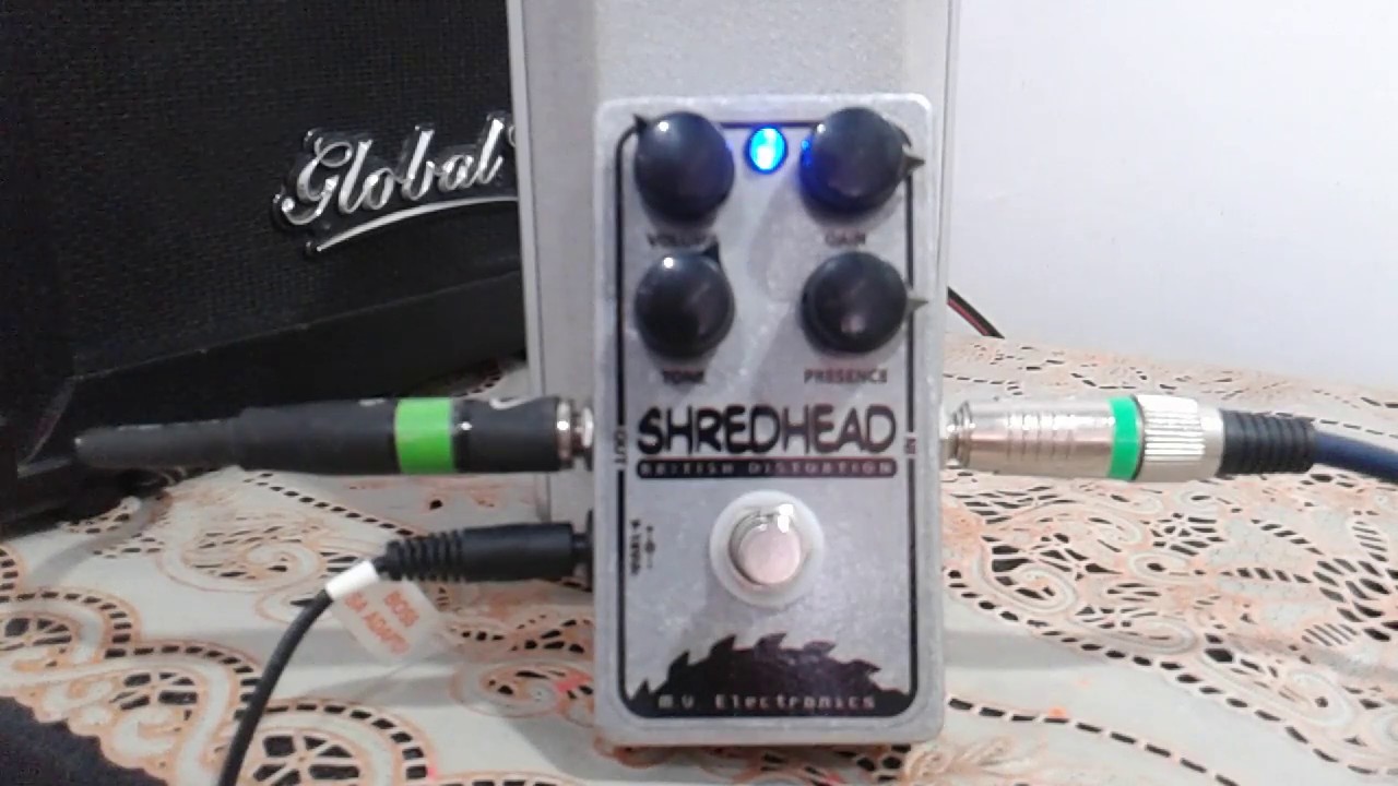 Shredhead Guitar Pedal | Tone Test - YouTube