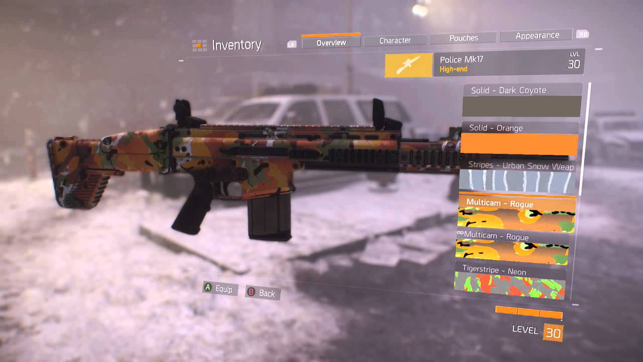 Police Mk17 High-End Marksman Rifle Gun Review - Tom Clancy's The ...