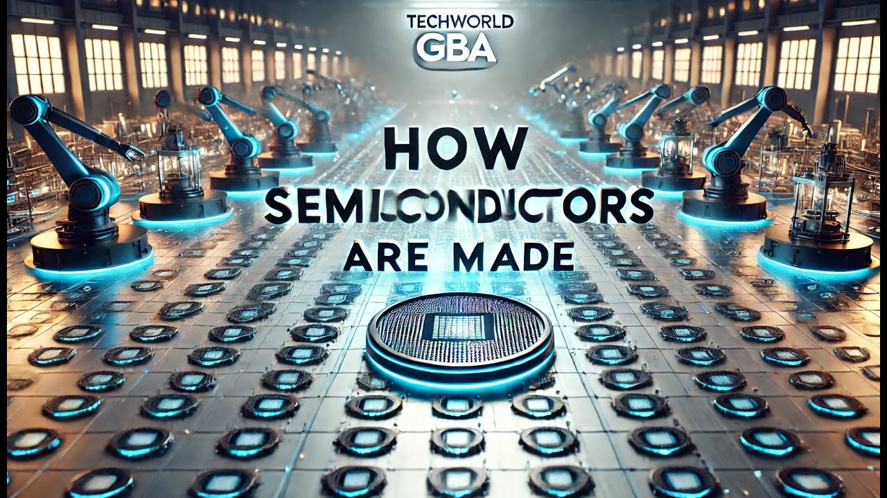How Semiconductors are made: a detailed explanation - YouTube