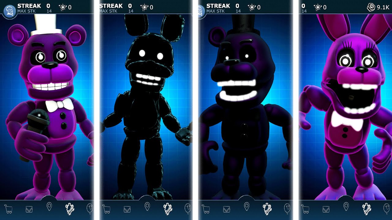 Adventure Rare Shadow Animatronics FNAF AR Workshop Animation - YouTube
