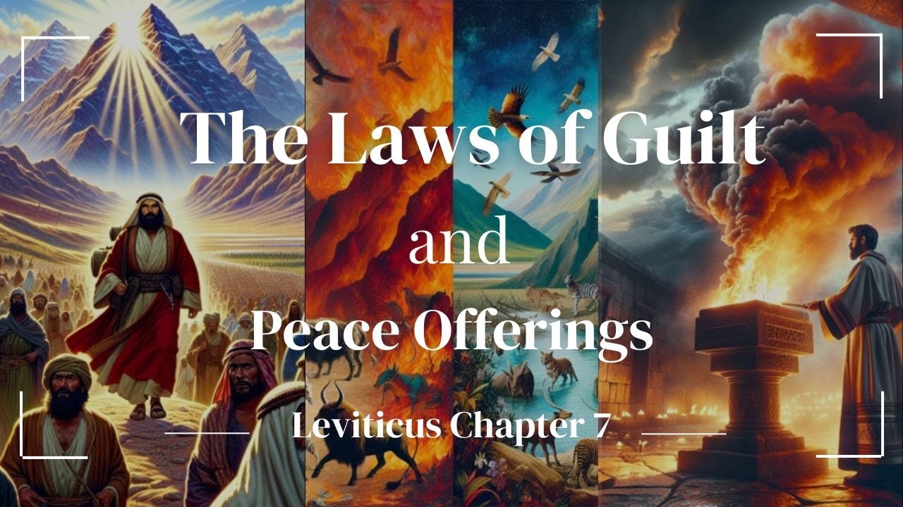 Leviticus Chapter 7: The Laws of Guilt and Peace Offerings ...