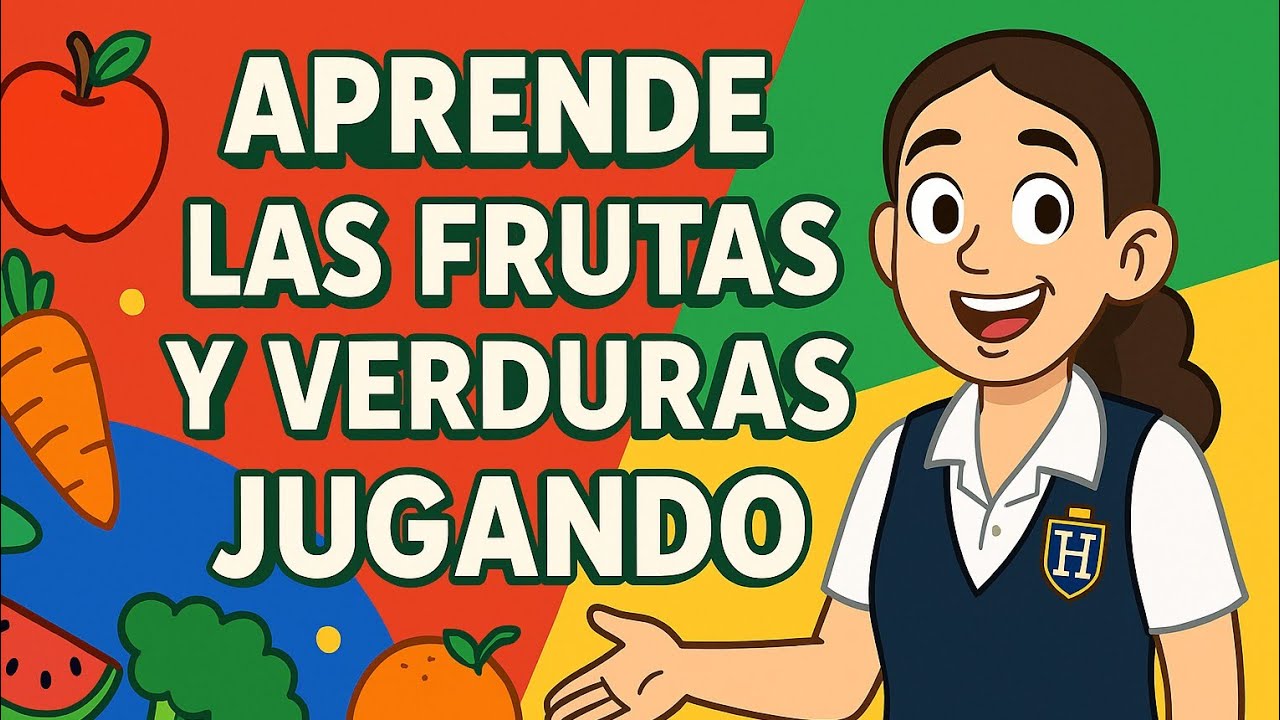 🍓 Aprende las Frutas y Verduras Jugando | Actividades para Niños - YouTube