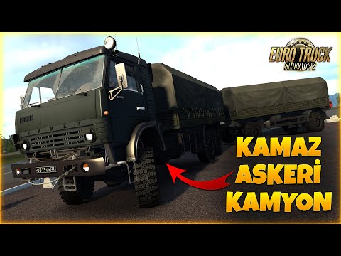ETS 2 Kamaz 43101 Askeri Kamyon Nasıl Yapılır | Ets 2 1.44 Tam Sürüm