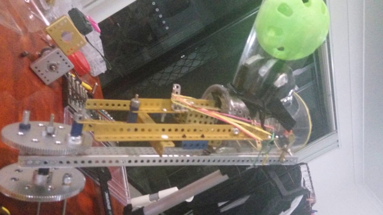 FTC Velocity Vortex | Shooting mechanism prototype 2 - YouTube