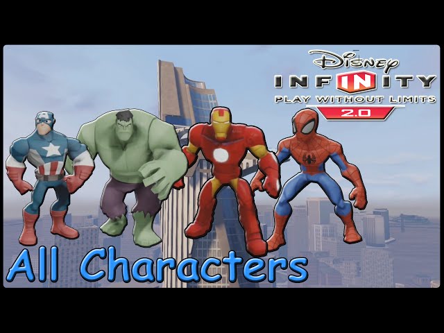 Disney Infinity Characters Marvel Disney Infinity 2.0: Marvel Super