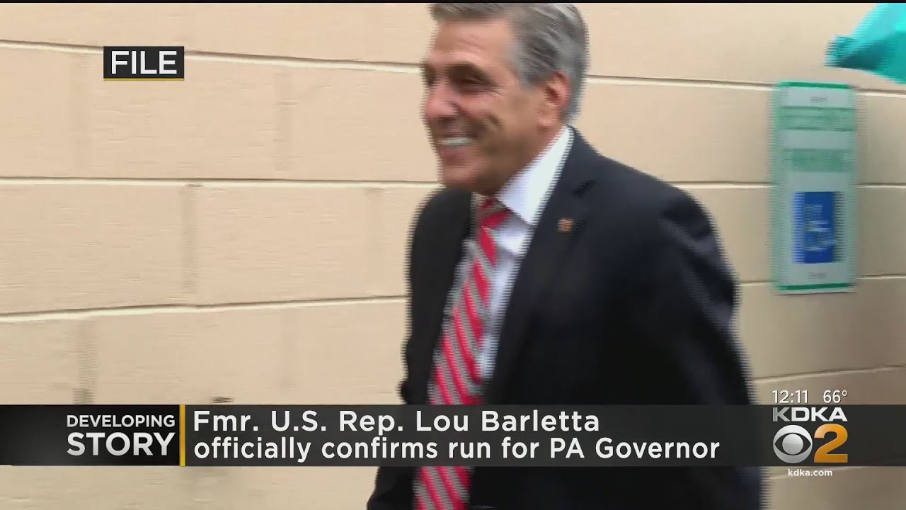 Lou Barletta To Enter Pennsylvania's GOP Stakes For Governor - YouTube