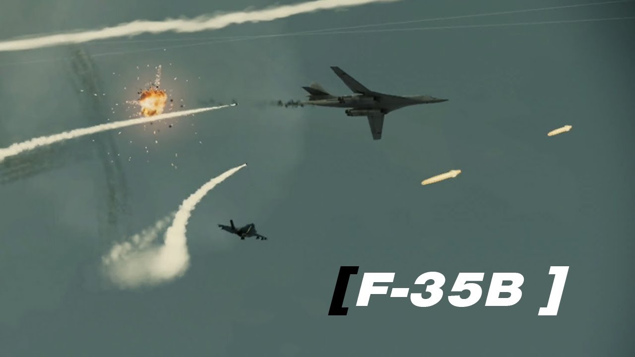 F-35 vs Su 57 ACAH Ace Combat Mission | Akula - YouTube