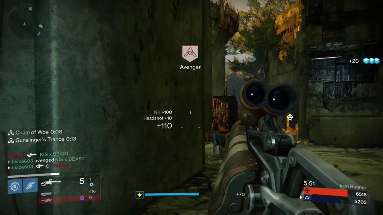 Queenbreakers Bow "mini" montage - Destiny 1 gameplay - YouTube