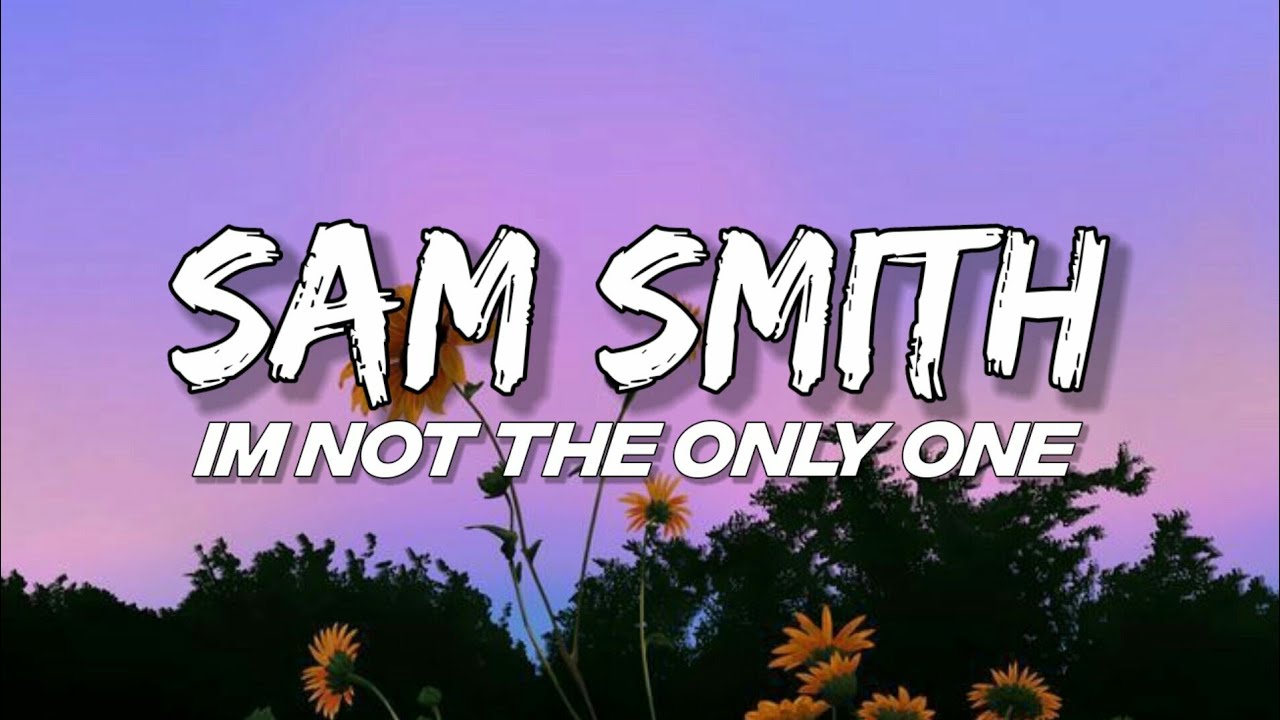 SAM SMITH - IM NOT THE ONLY ONE (LYRICS) - YouTube