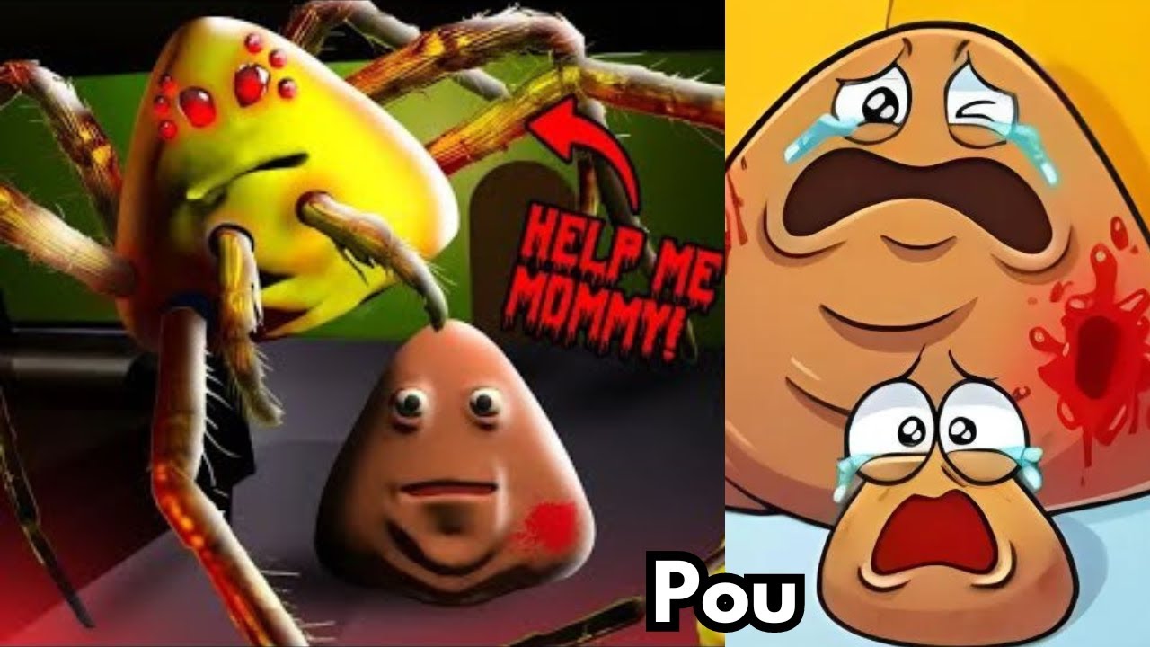 Pou Horror Bou’s Revenge SAVE POULINA POTATO POU ROCK MONSTER HORROR ...